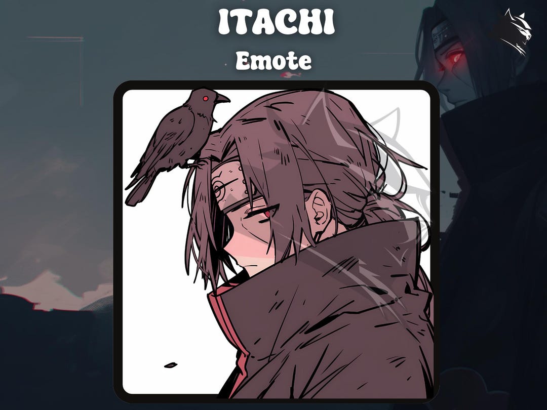 Emote Itachi for Twitch & Discord - Etsy