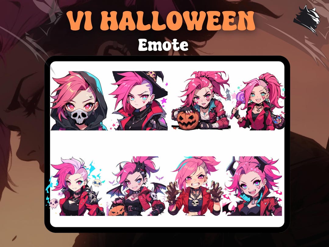 8 Emote - Halloween Vi League of Legends for Twitch & Discord - Etsy