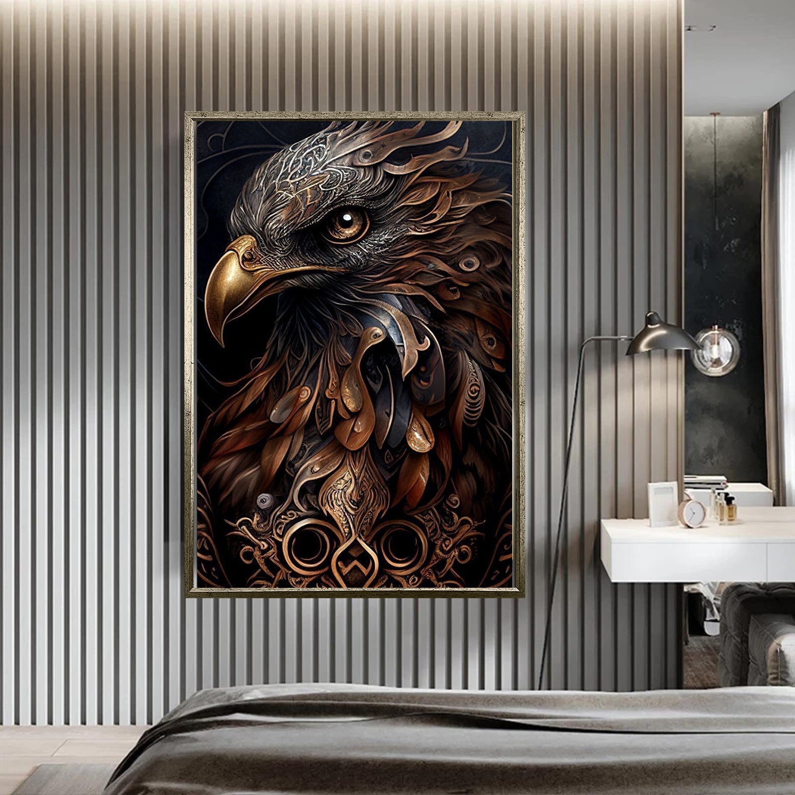 Royal Guard Eagle Wall Art Eagle Wall Art Eagle Print Eagle - Etsy