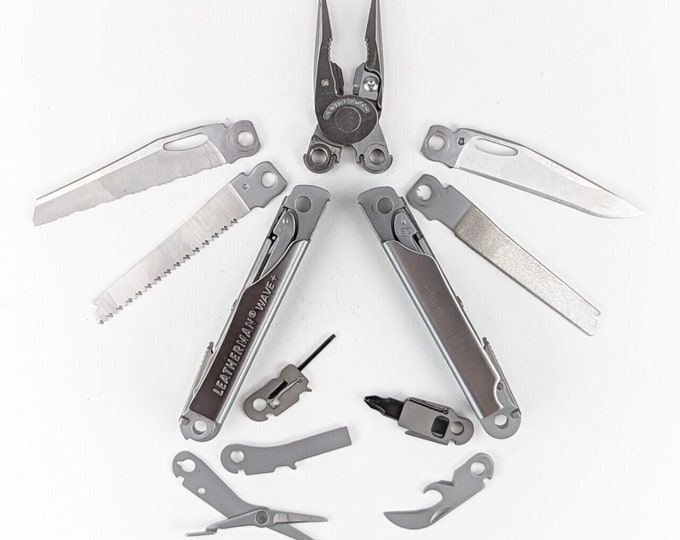 Leatherman Wave Charge Replacement Straight Edge Blade 420HC - Etsy