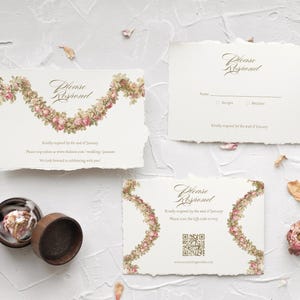 Regency Core Wedding Invitation Instant Download, Editable Wedding ...