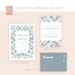 Dainty Cottage Core Wedding Invitation, Editable Wedding Templates, DIY ...