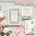 Dainty Cottage Core Wedding Invitation, Editable Wedding Templates, DIY ...