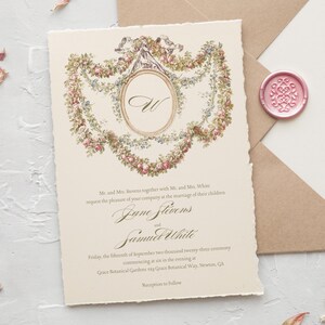 Regency Core Wedding Invitation Instant Download, Editable Wedding ...