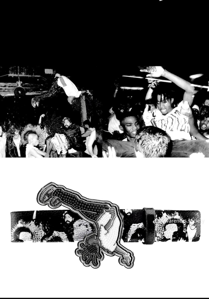 Playboi Carti Belt, Rhinestone Studded Buckle, Die Lit Waistband, Gifts ...