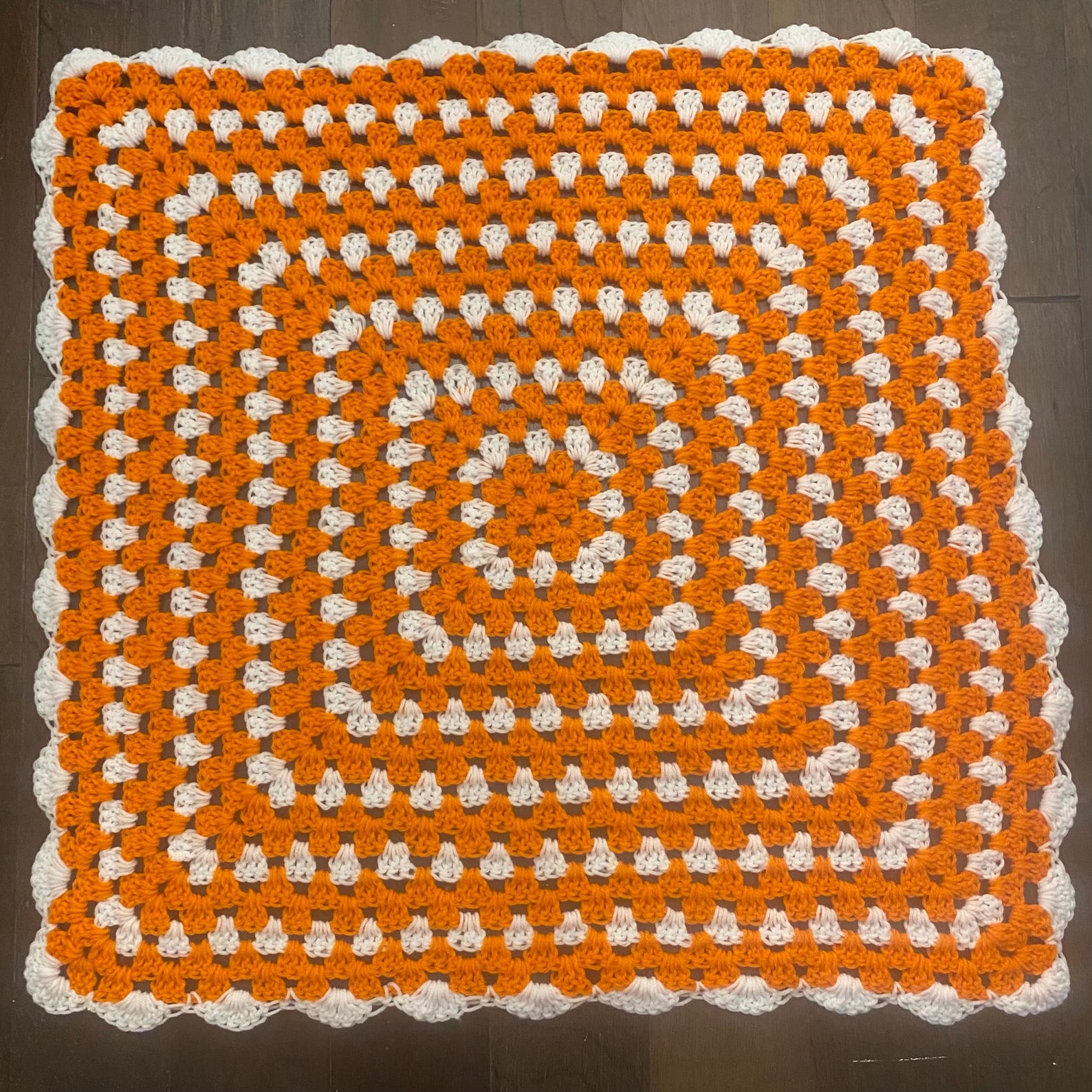 Fall Crocheted Baby Blanket - Etsy