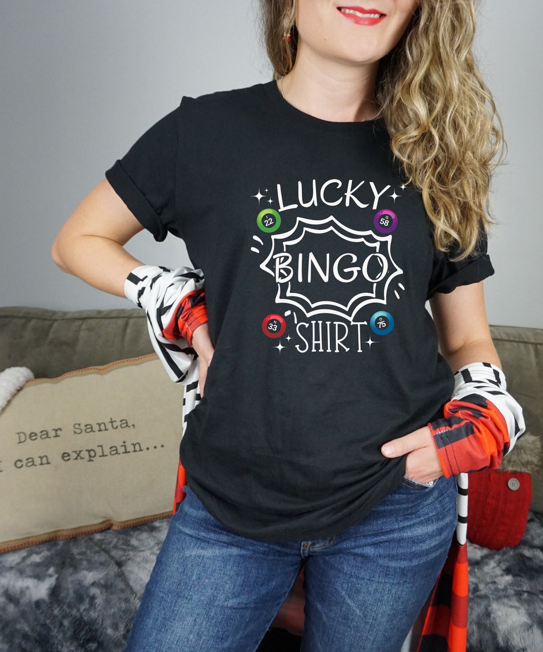 Bingo Tshirt, Bingo Shirt, Unisex Bingo Shirt, Bingo Player Shirt ...