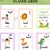 Animals in Arabic Flashcards Kids Learning Cards Arabic Vocabulary ...