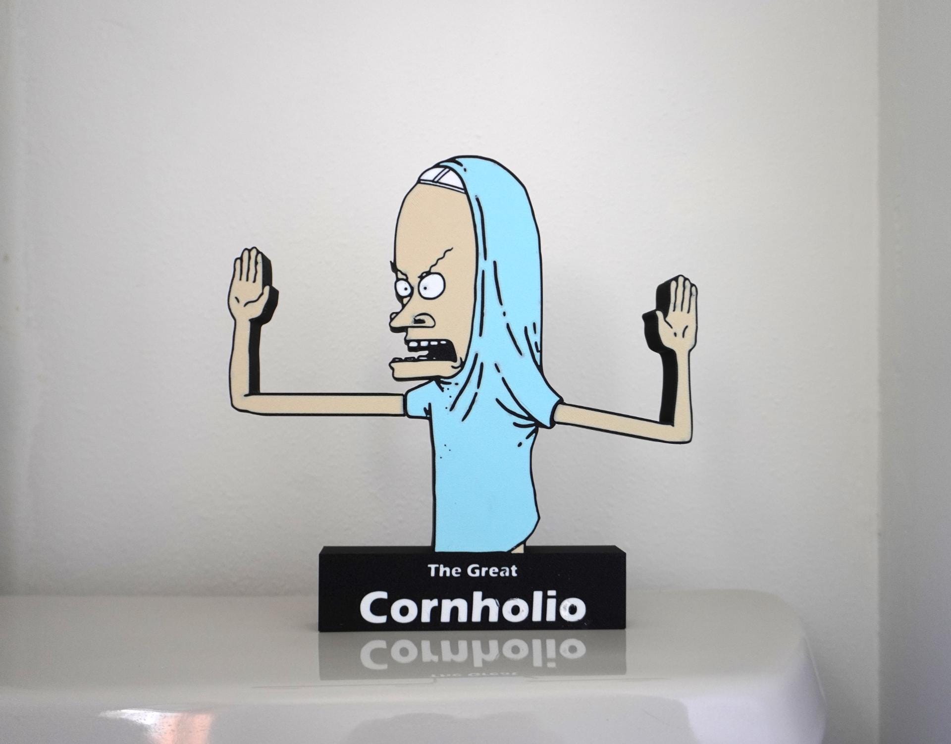 Beavis & Butt-head the Great Cornholio TP Toilet Roll Holder - Etsy