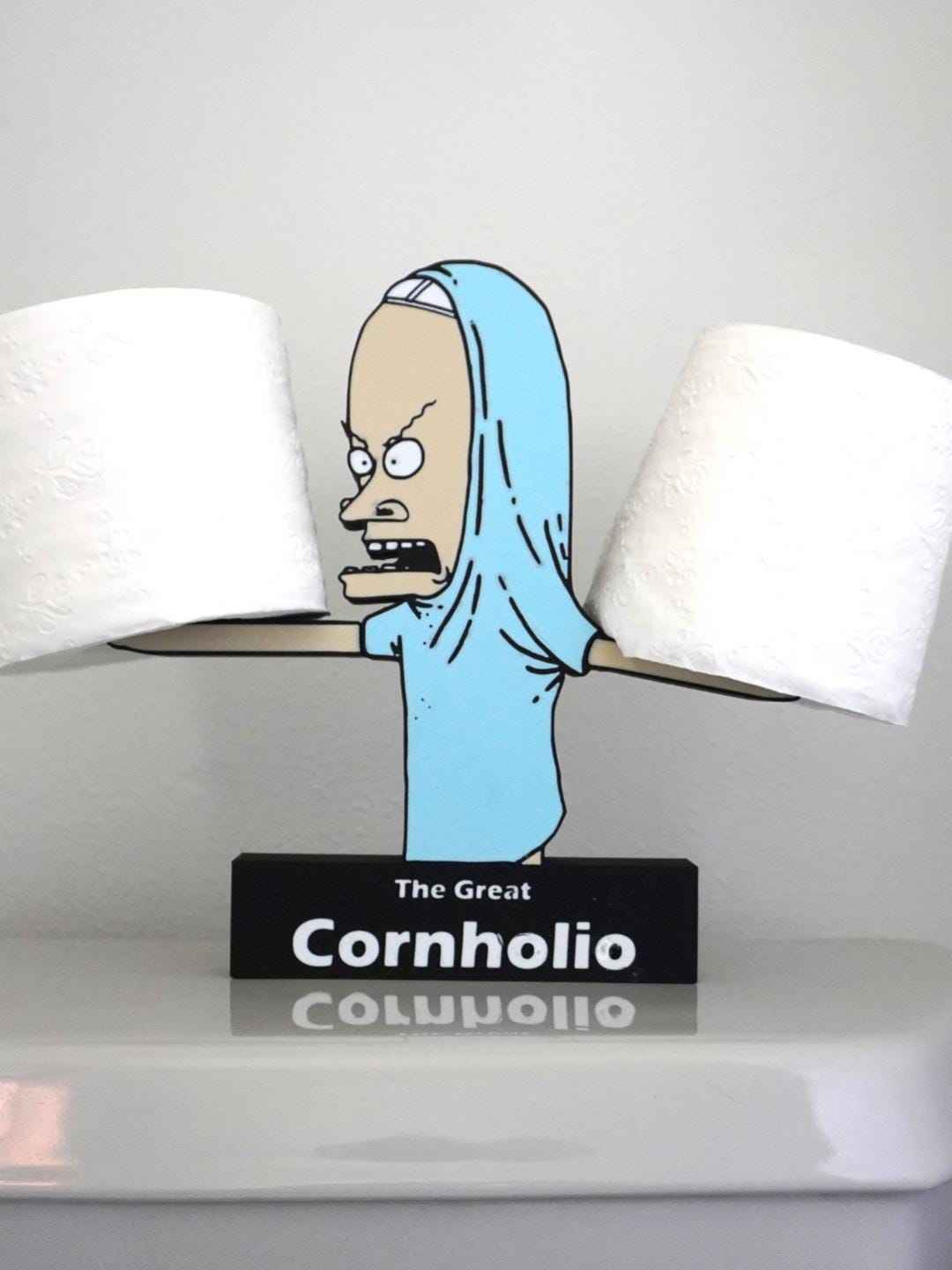 Beavis & Butt-head the Great Cornholio TP Toilet Roll Holder - Etsy