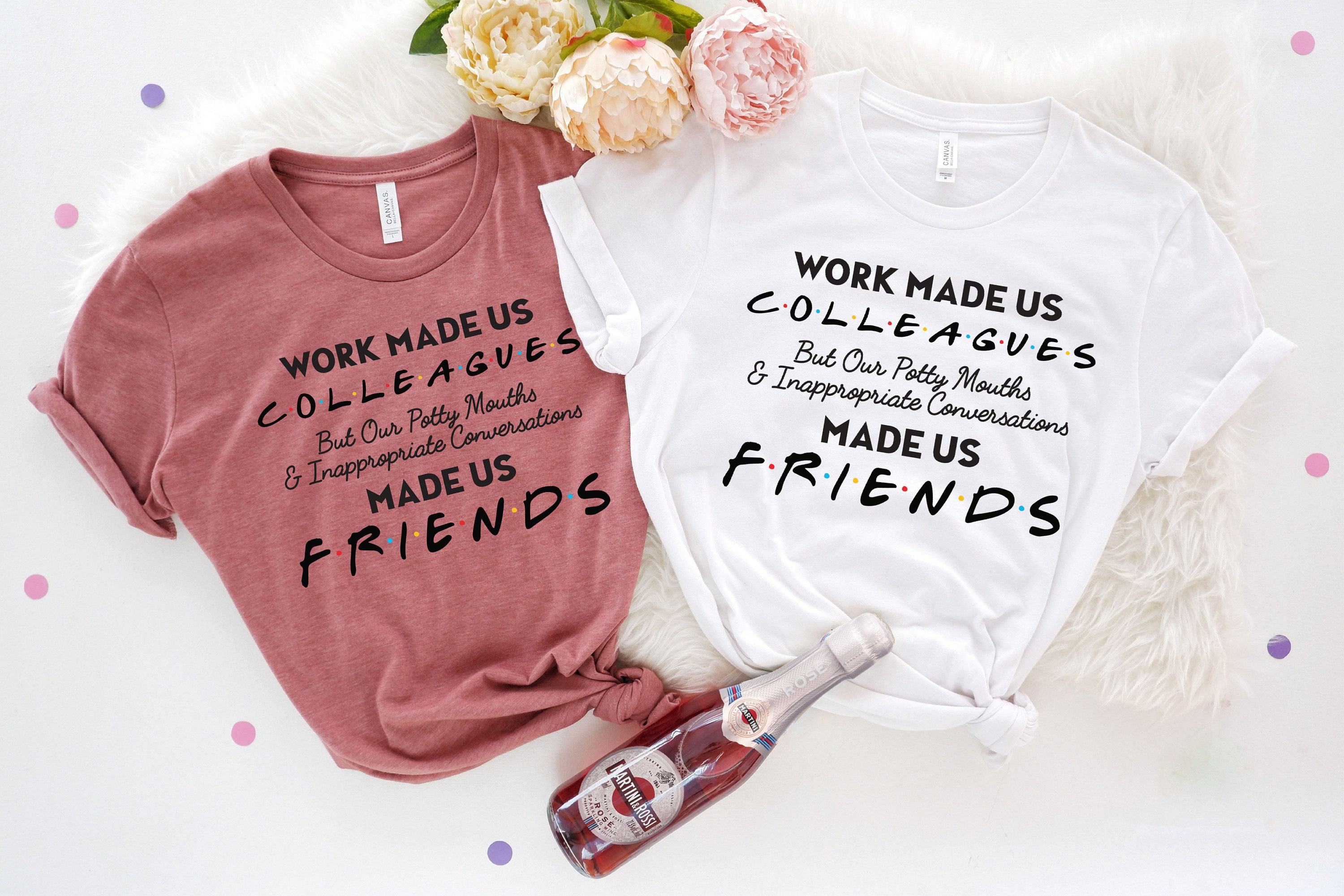 Coworker T-shirt,chance Made Us Coworkers Shirt,friendship Day Tee,work ...