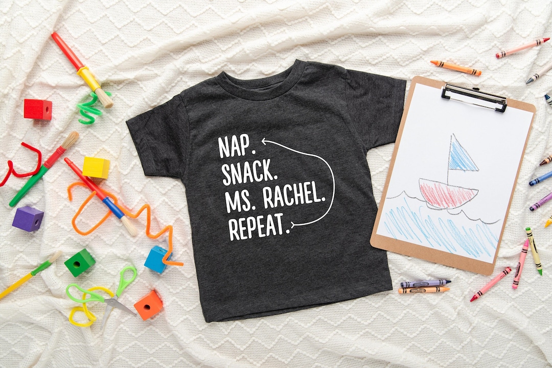 Nap Snack Ms. Rachel Repeat Shirt, Ms. Rachel Shirt, Gift for Kids ...