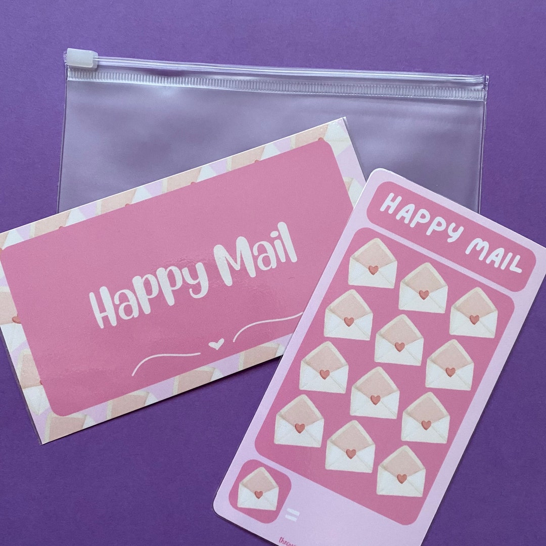 Happy Mail Savings Challenge With or Without Envelope Cash Stuffing ...