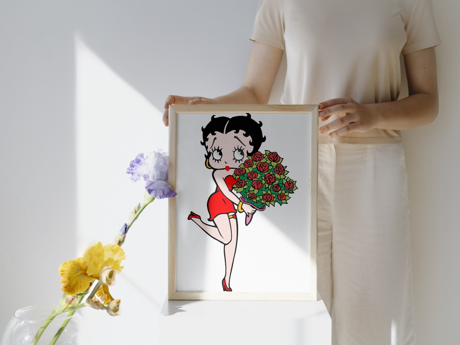 Betty Boop SVG Bundle,betty Boop Layered,svg, Easy Cut,tshirt Print ...