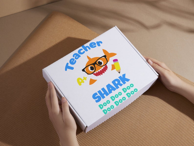 Teacher Shark SVG / Cut File / Cricut / Commercial Use / Silhouette ...