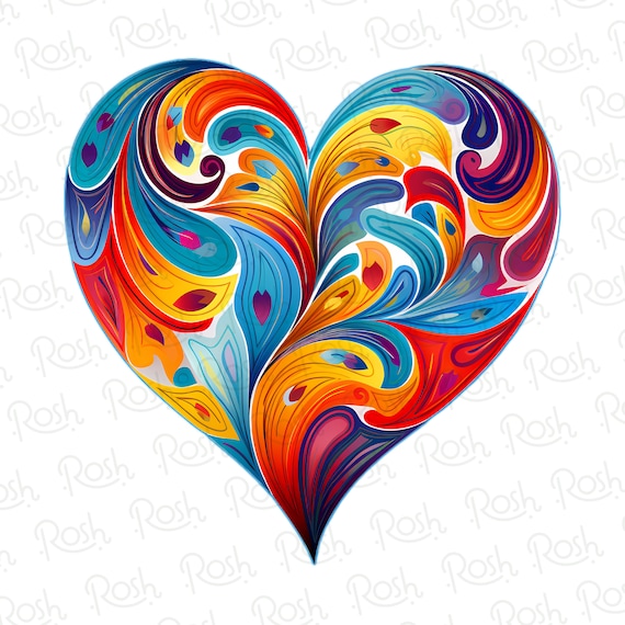 Colorful Love Images
