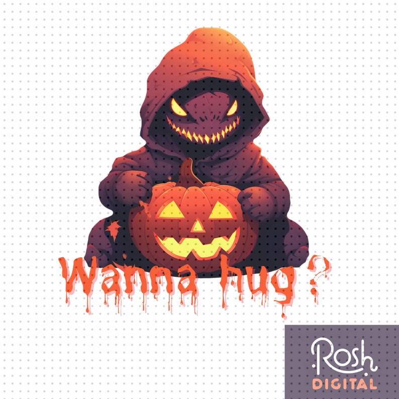 Wanna Hug PNG, Halloween PNG Decorations, Halloween Spooky PNG ...