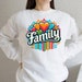 Retro Family Day PNG, Retro T-shirt Design Png, Family PNG, Family Day ...