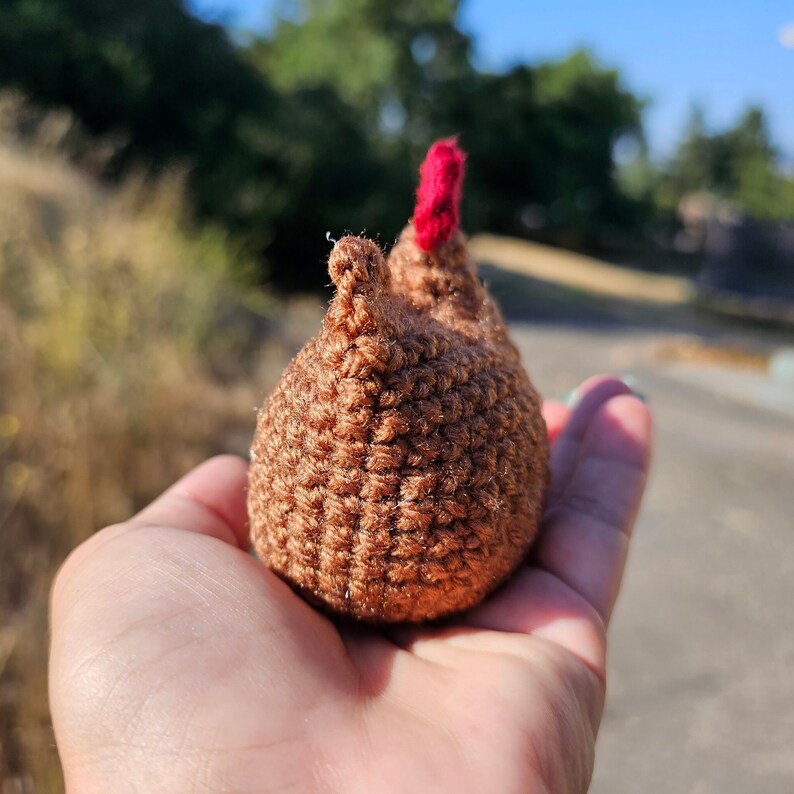 Mini Country Chicken Crochet Pattern - Etsy