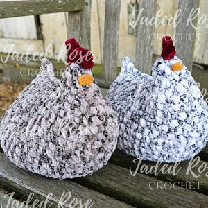 Crochet Pattern- Original Plush Country Chicken - Etsy