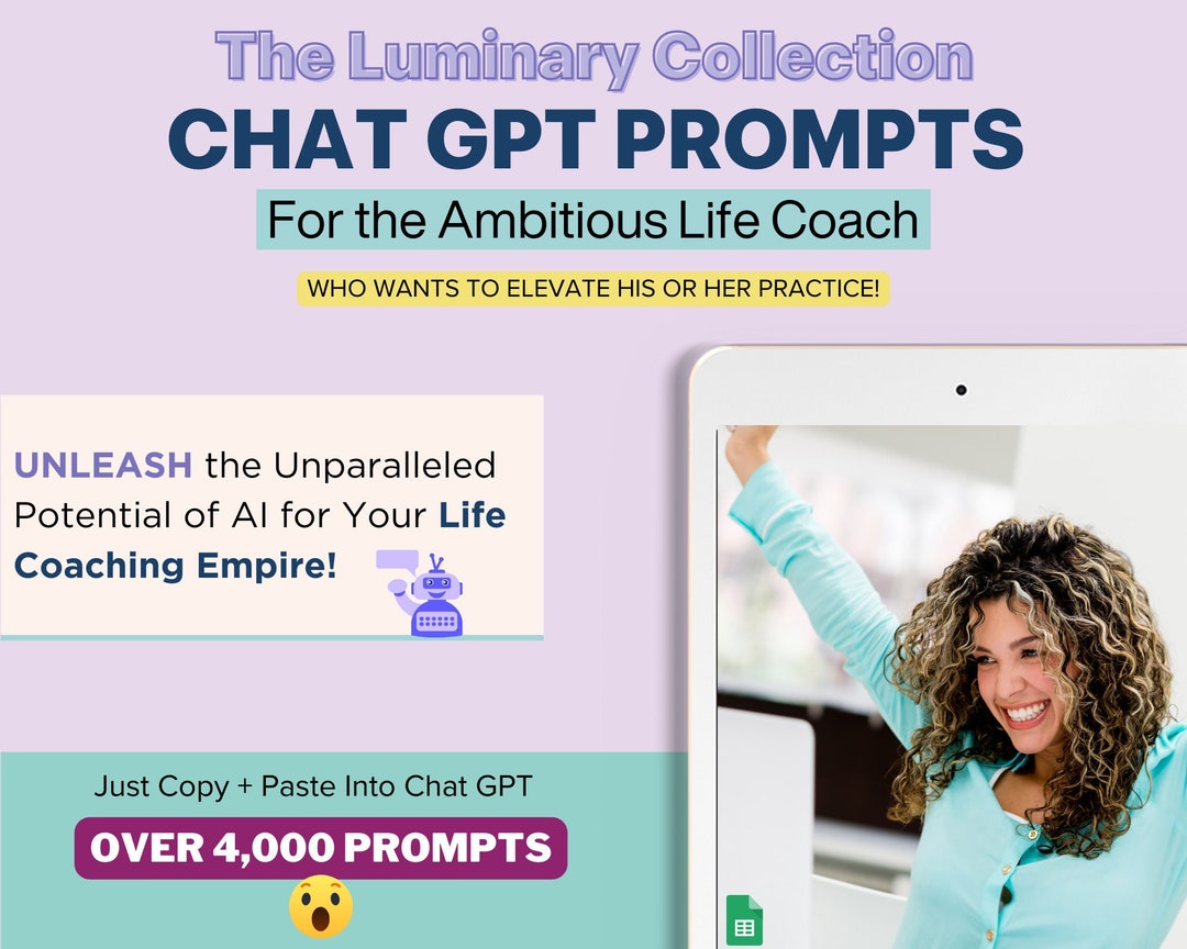 4000 Chat GPT Prompts for Coaches Coaching Templates to Grow Your Life ...