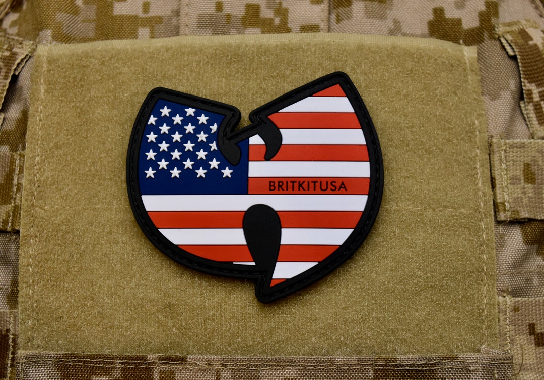 Wunited States PVC Morale Patch America Flag Old Glory USA Tao of Wu ...