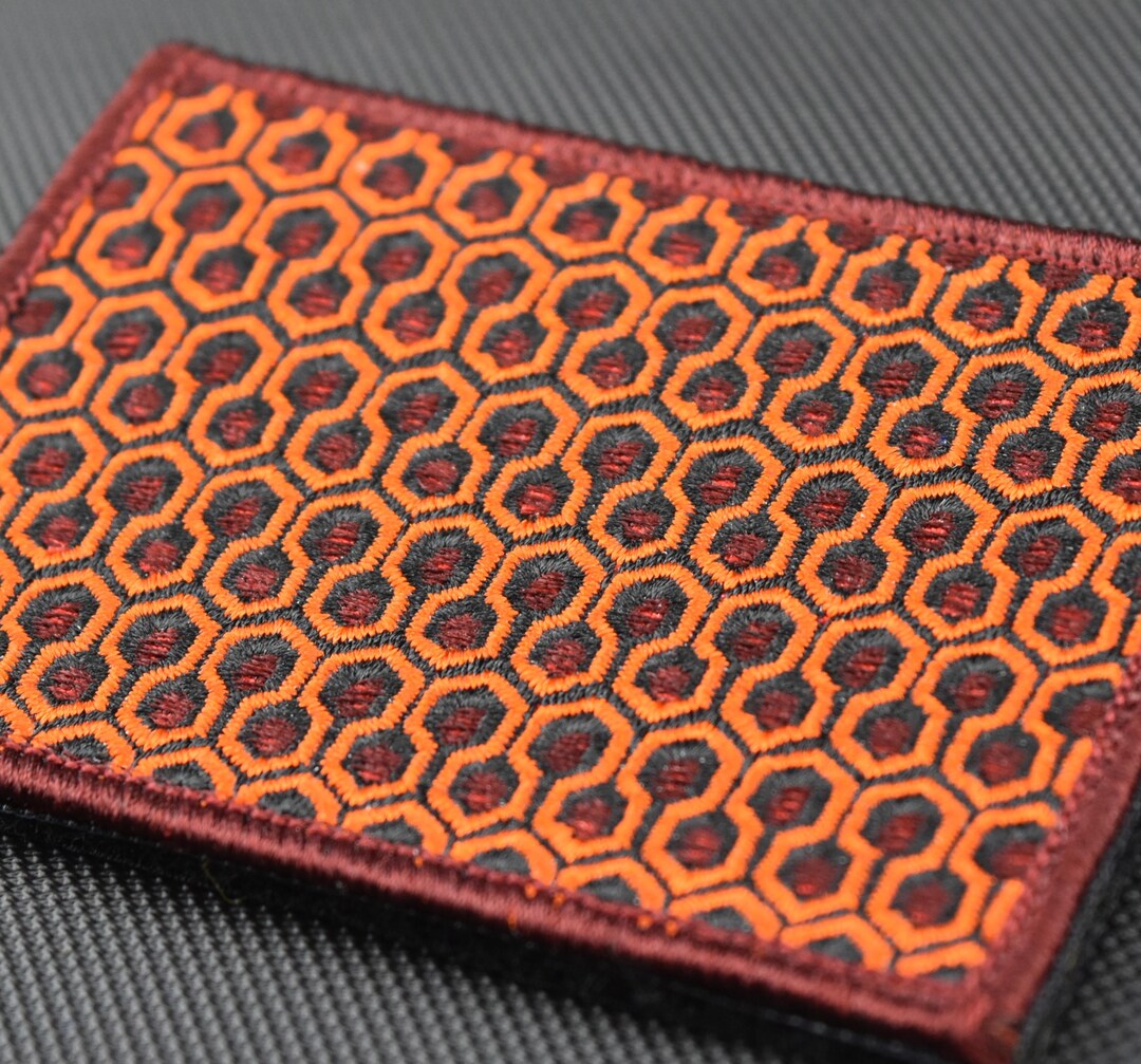 The Shining Overlook Hotel Carpet Embroidered Patch Redrum Stanley Kubrick - Etsy