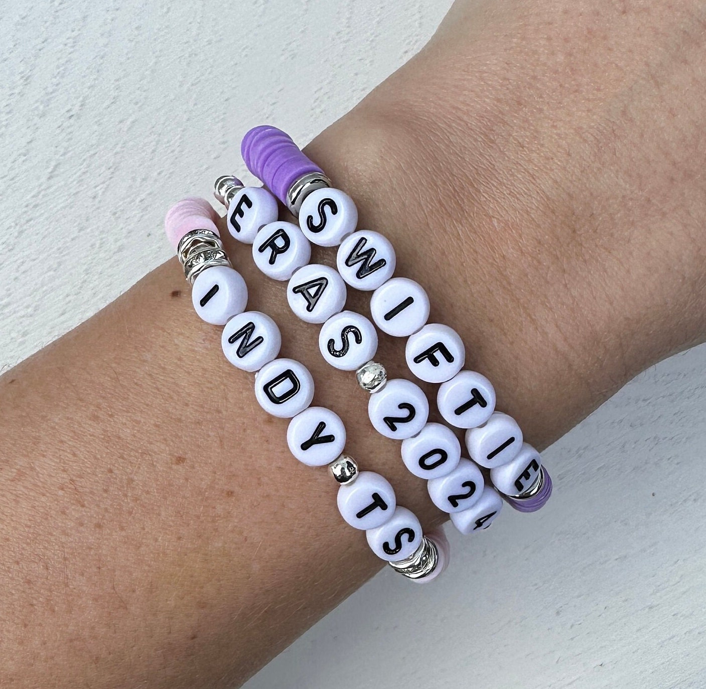 Taylor Swift Eras Tour Bracelets Set of 3 Friendship Bracelets Eras ...