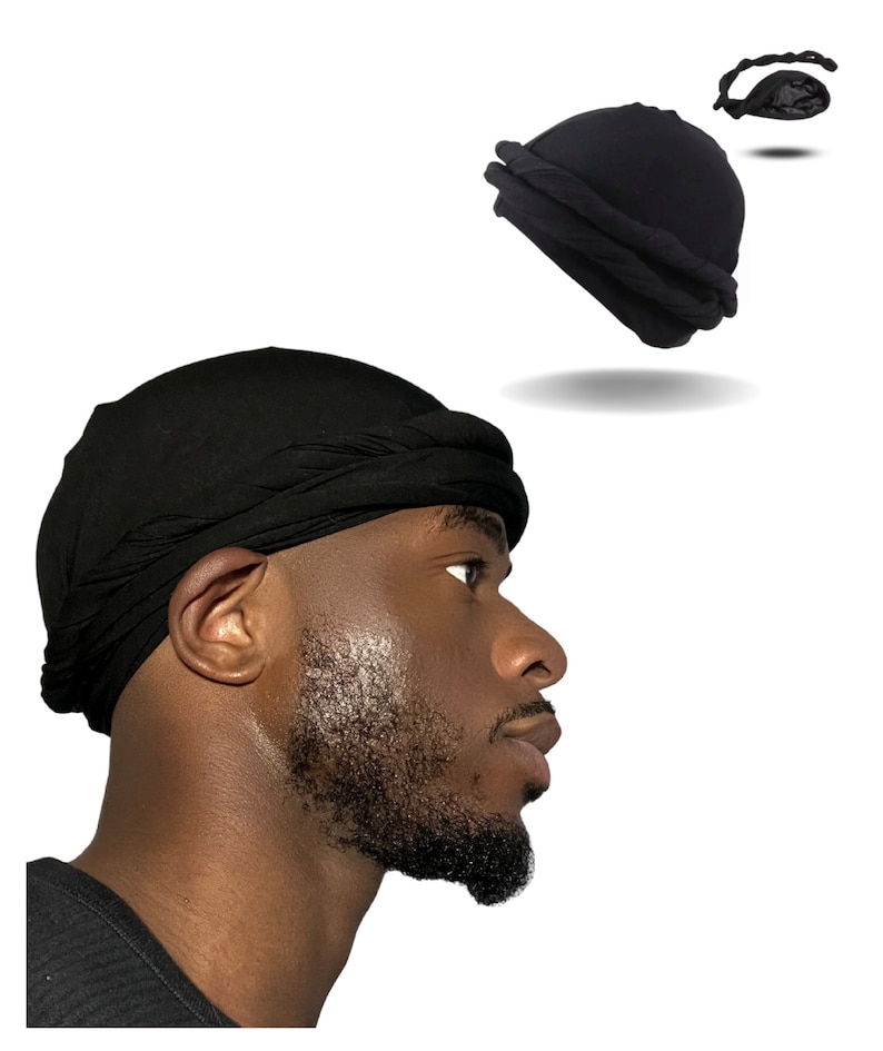 TURBANS BY THOMPSON (large) Turban for Men Halo Turban One Piece Silky ...