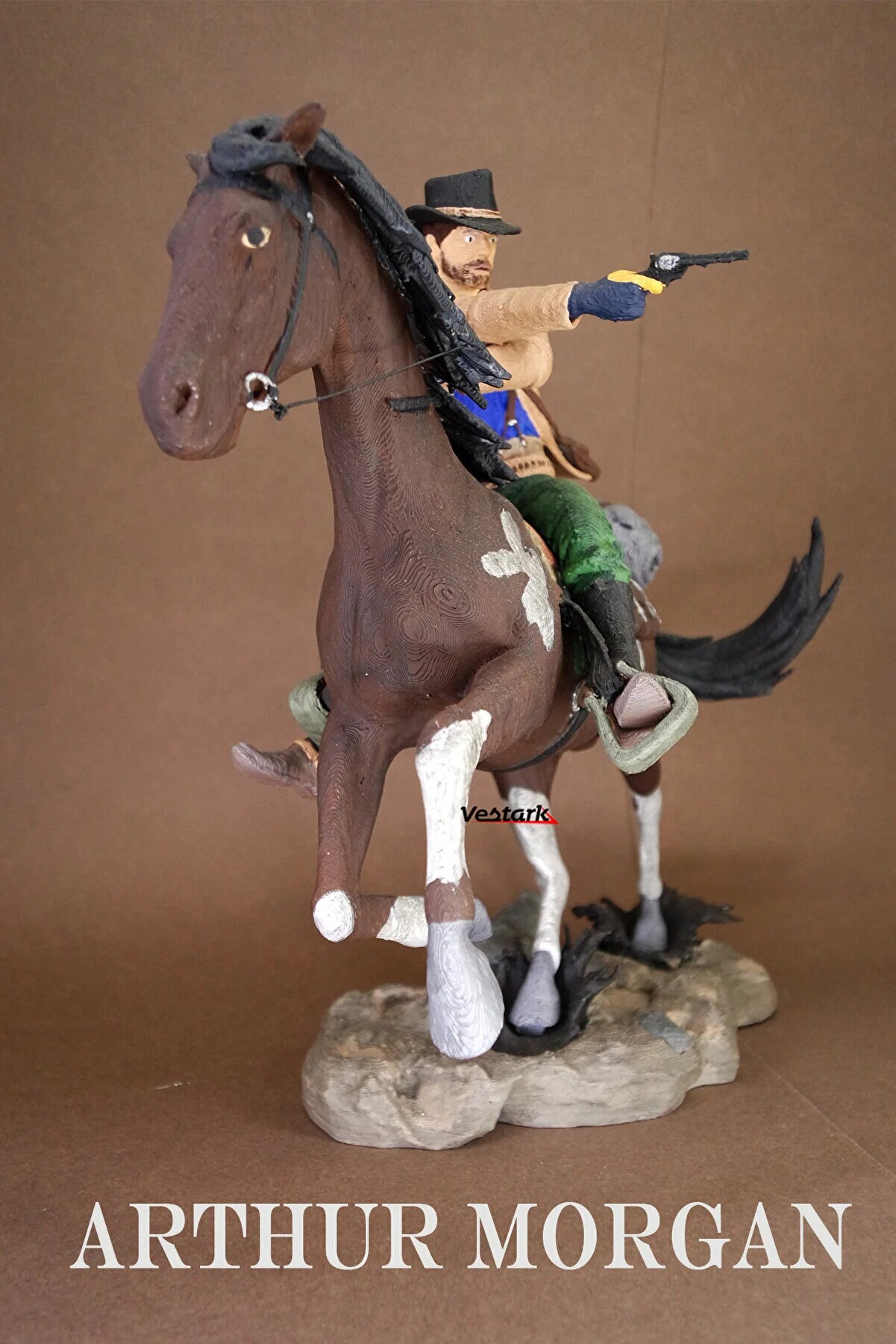Arthur Morgan Character Figure 20 CM Handcrafted - Etsy