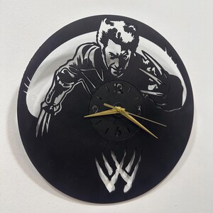 Wolverine Themed Laser Cut MDF Wall Clock Available in 20cm and 30cm - Etsy