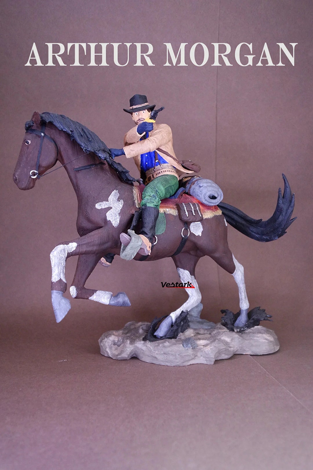 Arthur Morgan Character Figure 20 CM Handcrafted - Etsy