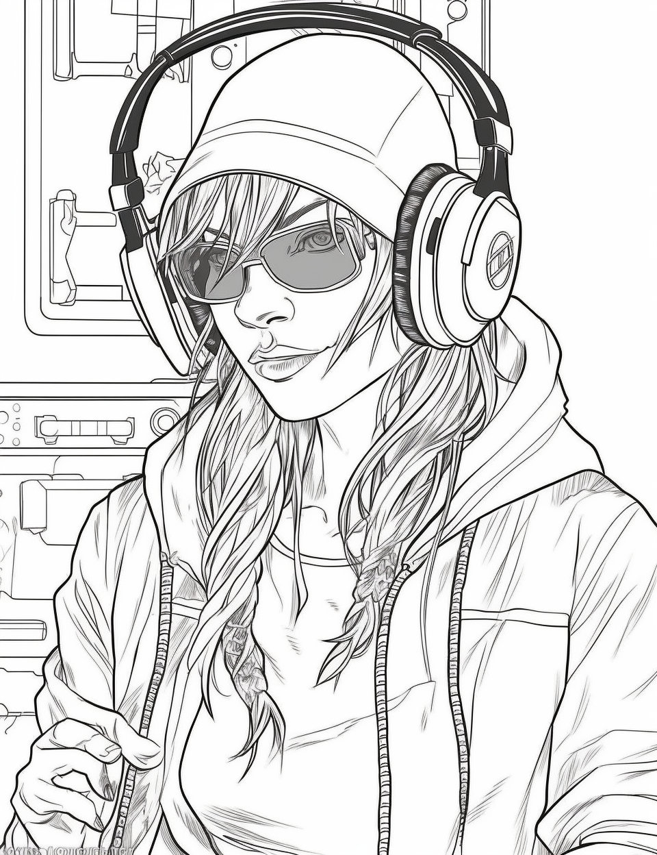 Coloring Book Hacker for Kids ,digital Product,digital Download ...