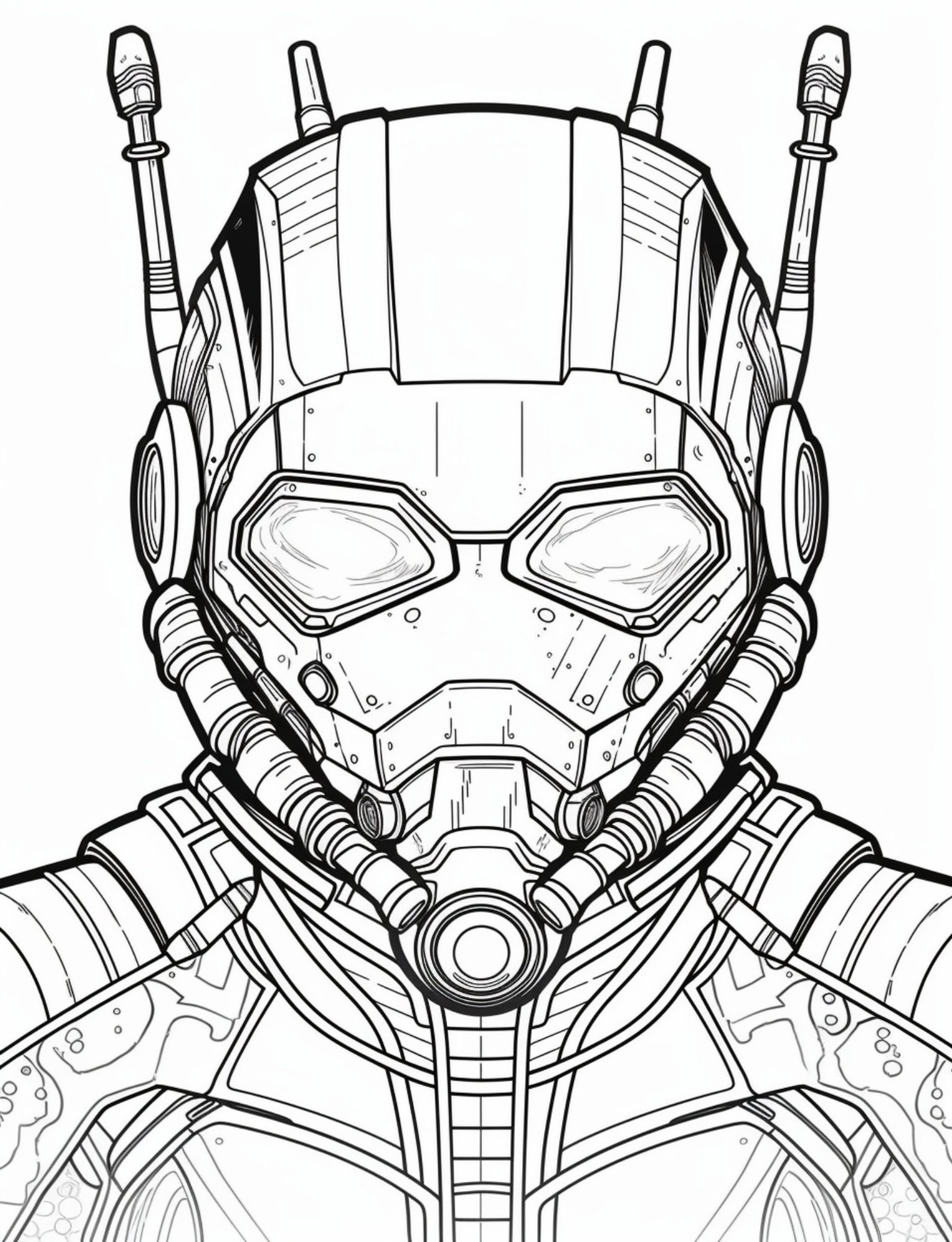 Coloring Book Superhero for Kids ,digital Product,digital Download ...