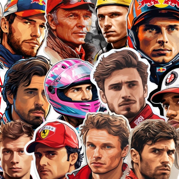 F1 Driver Png - Etsy