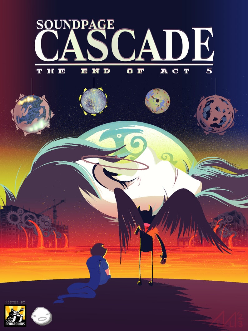 Homestuck Print - End of Act 5 Printed Parody Poster - [S]: Cascade - Etsy