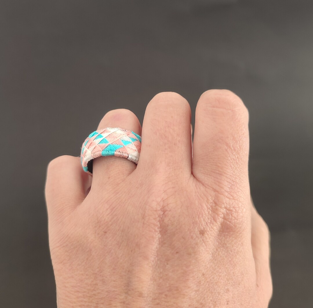 Transgender Ring, LGBTQ Jewelry Subtle, Queer Jewelry - Etsy