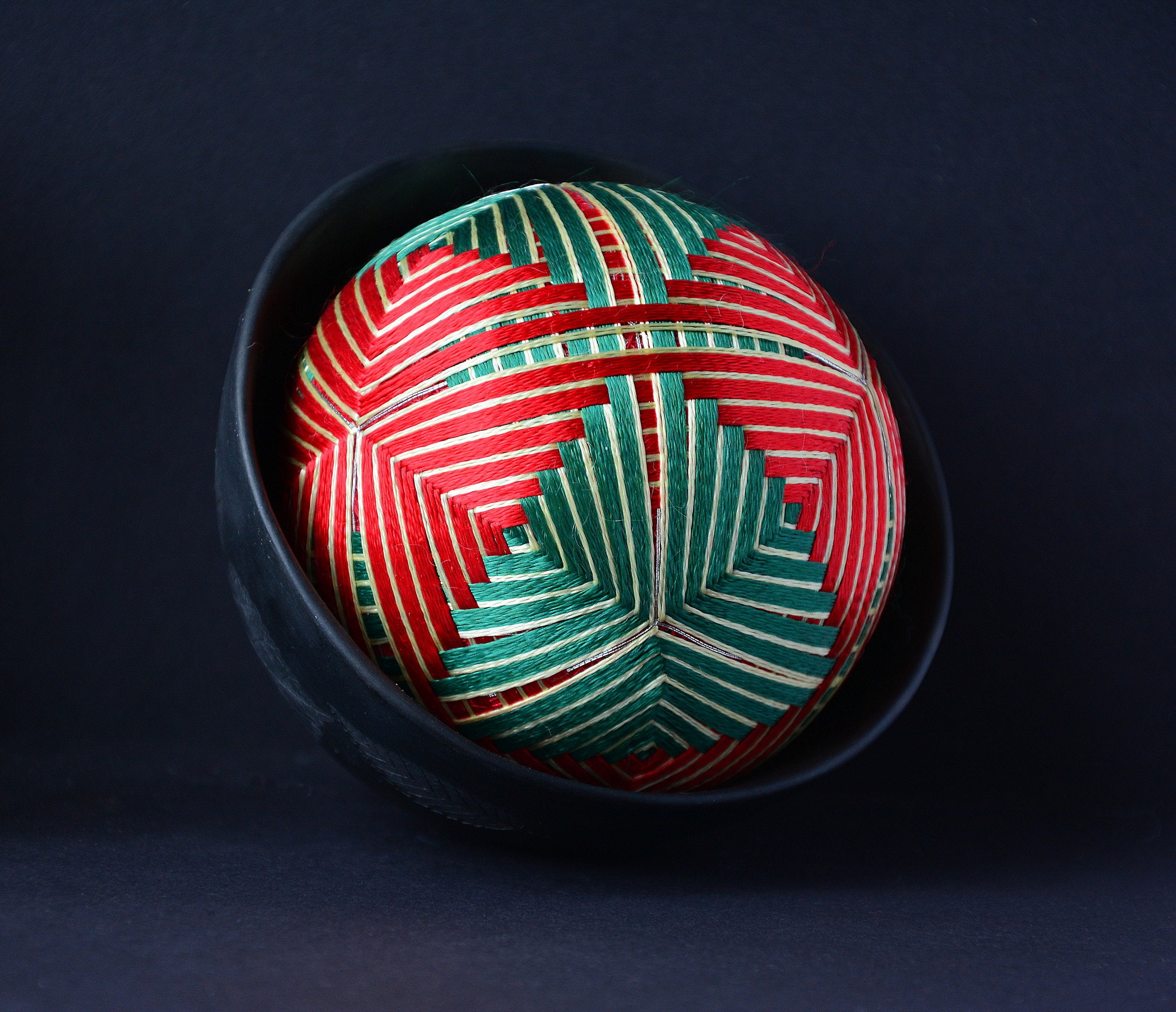 Japanese Temari Ball, String Art Mandala, Christmas Ball Decorations - Etsy