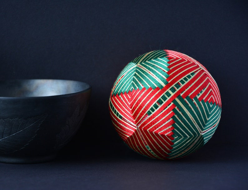 Japanese Temari Ball, String Art Mandala, Christmas Ball Decorations - Etsy