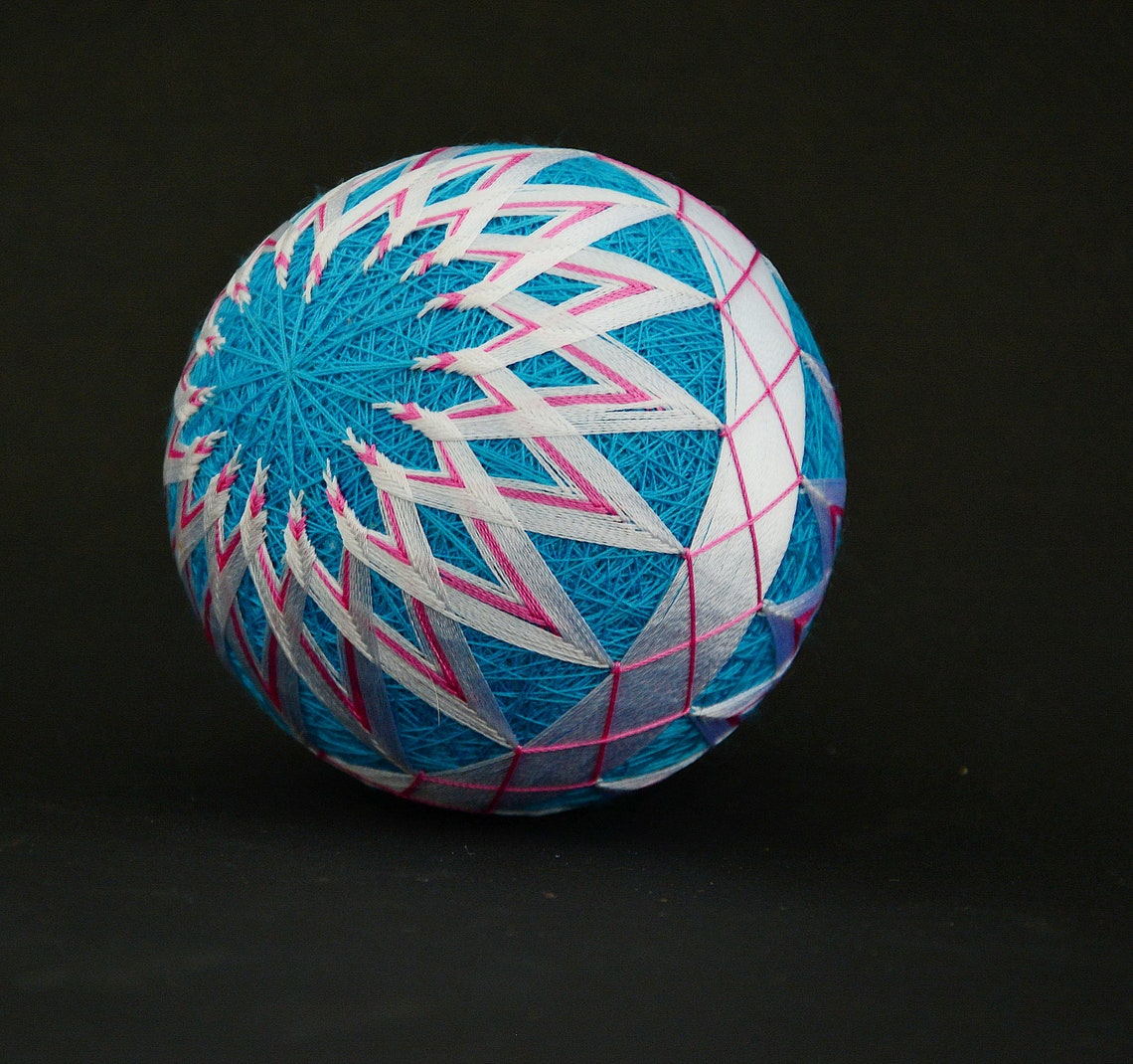 Japanesse Temari Ball String Art Mandala Dreamcatcher Christmas ...