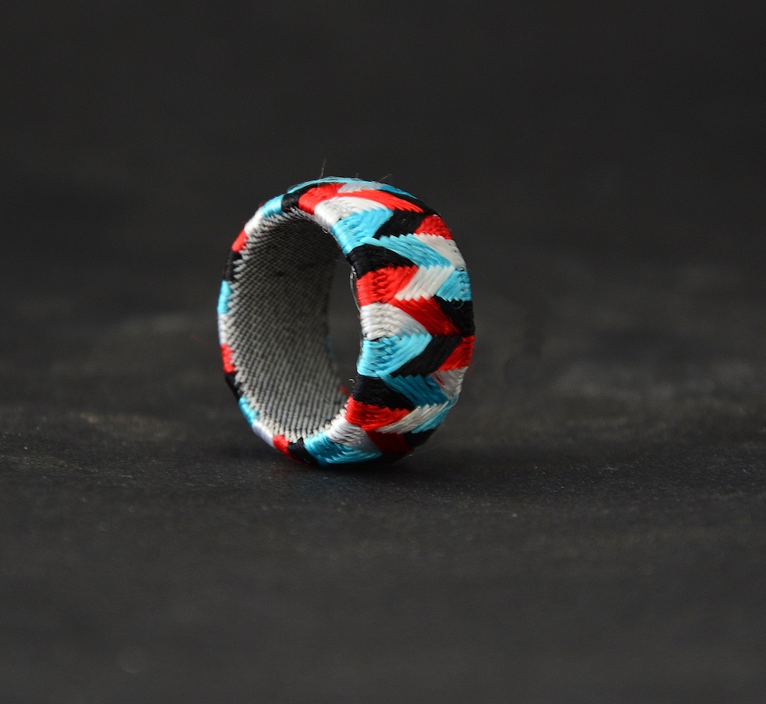 Japanese Thimble Ring Kaga Yubinuki Embroidered Silk Ring - Etsy
