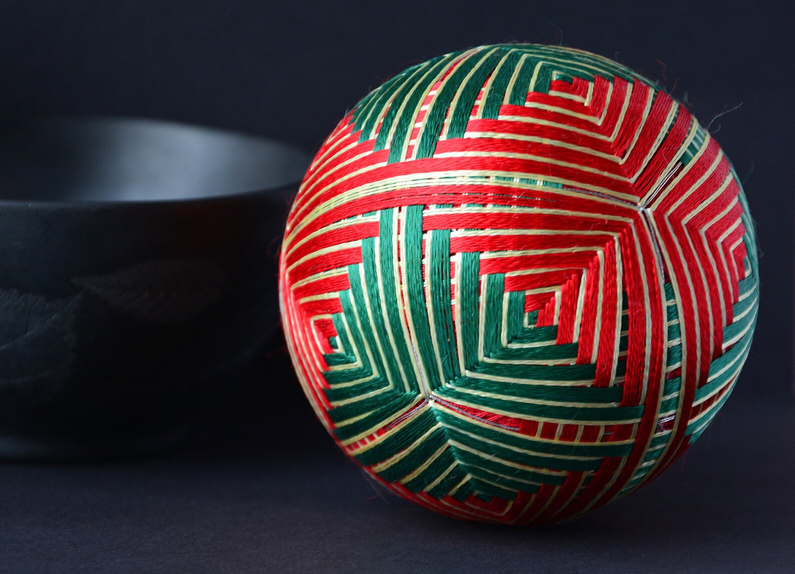 Japanese Temari Ball, String Art Mandala, Christmas Ball Decorations - Etsy