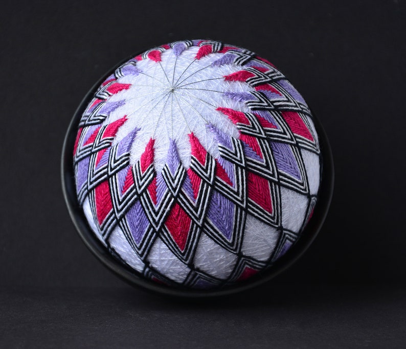 Merkaba Seed of Life Japanese Temari Ball String Art Mandala House ...