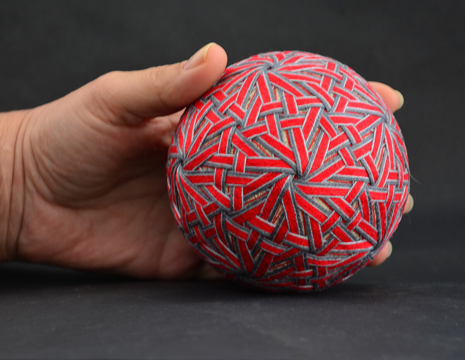 Japanese Temari Ball, Merkaba Pentagon, Sacred Geometry Sculpture - Etsy