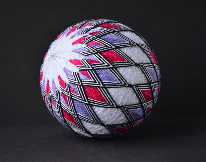 Merkaba Seed of Life Japanese Temari Ball String Art Mandala House ...