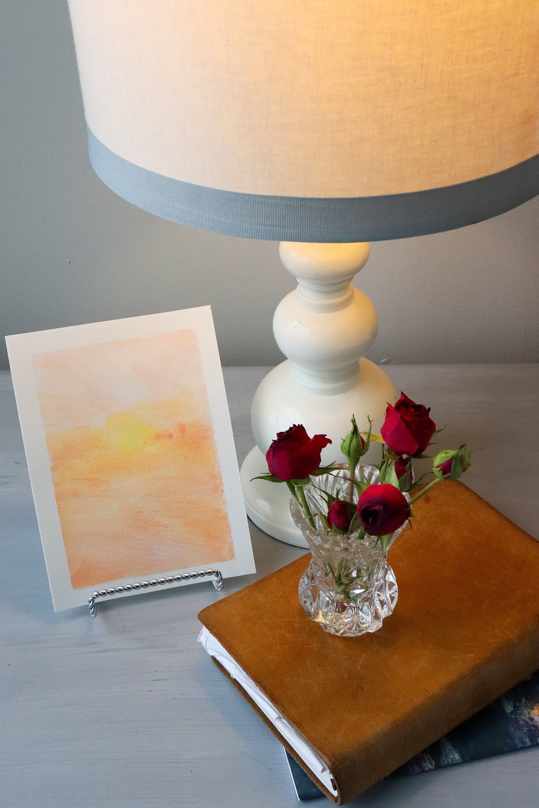 Abstract Watercolor Painting Abstract Bible Art Scripture Wall Art ...