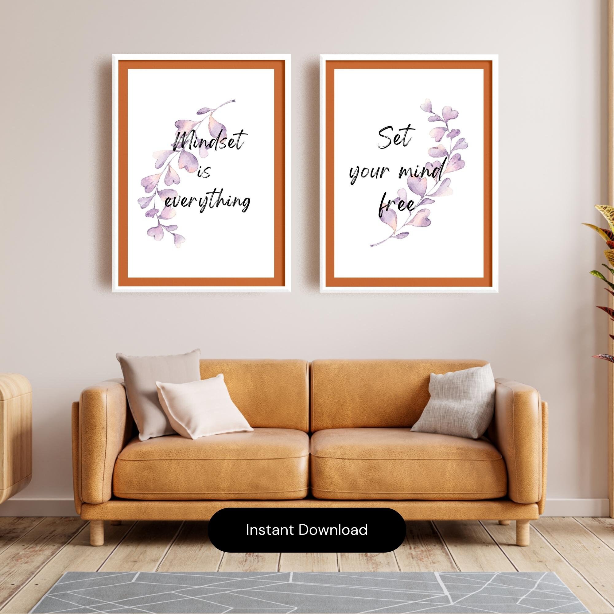 Motivational Quote Posters, Set of 2 Printables - Etsy