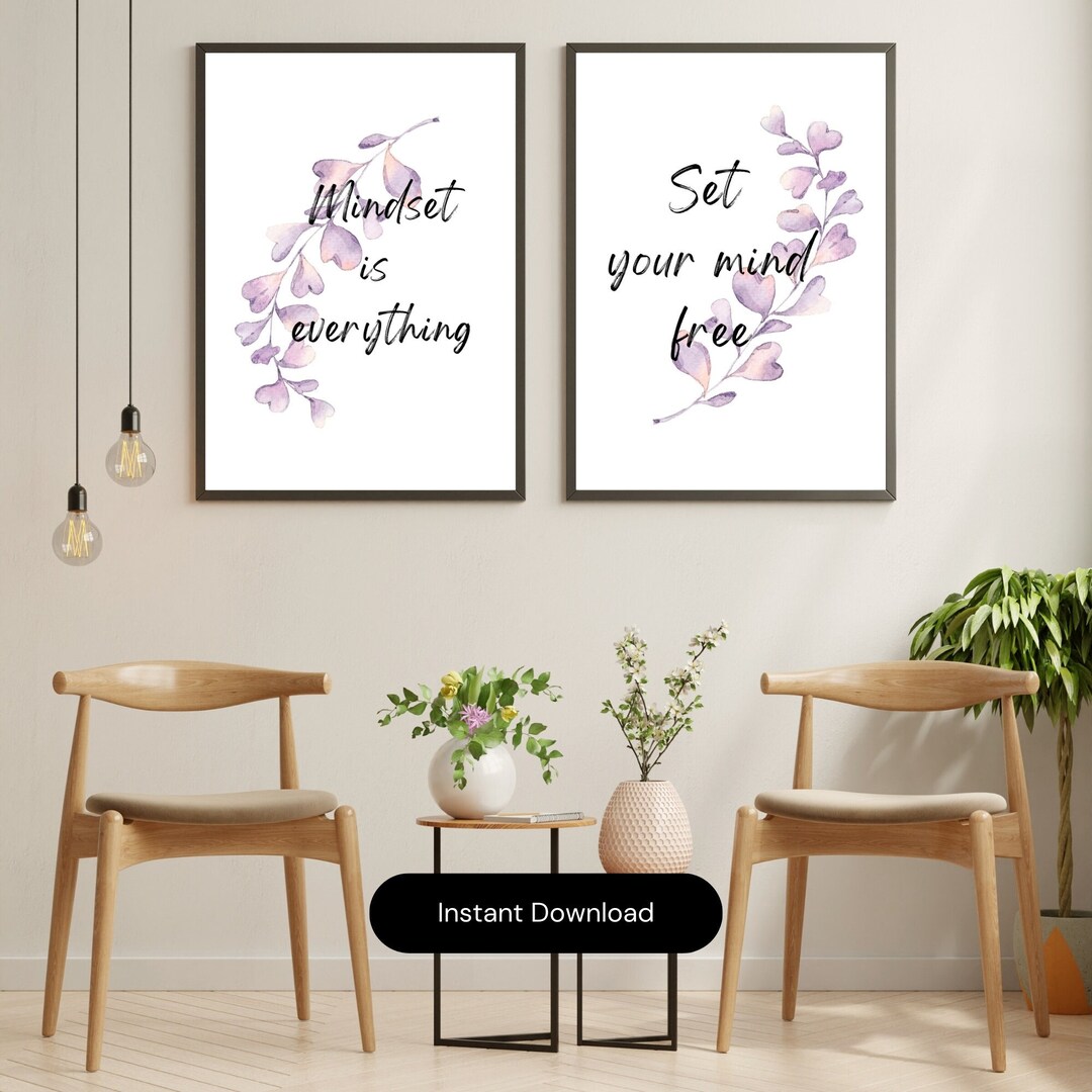 Motivational Quote Posters, Set of 2 Printables - Etsy