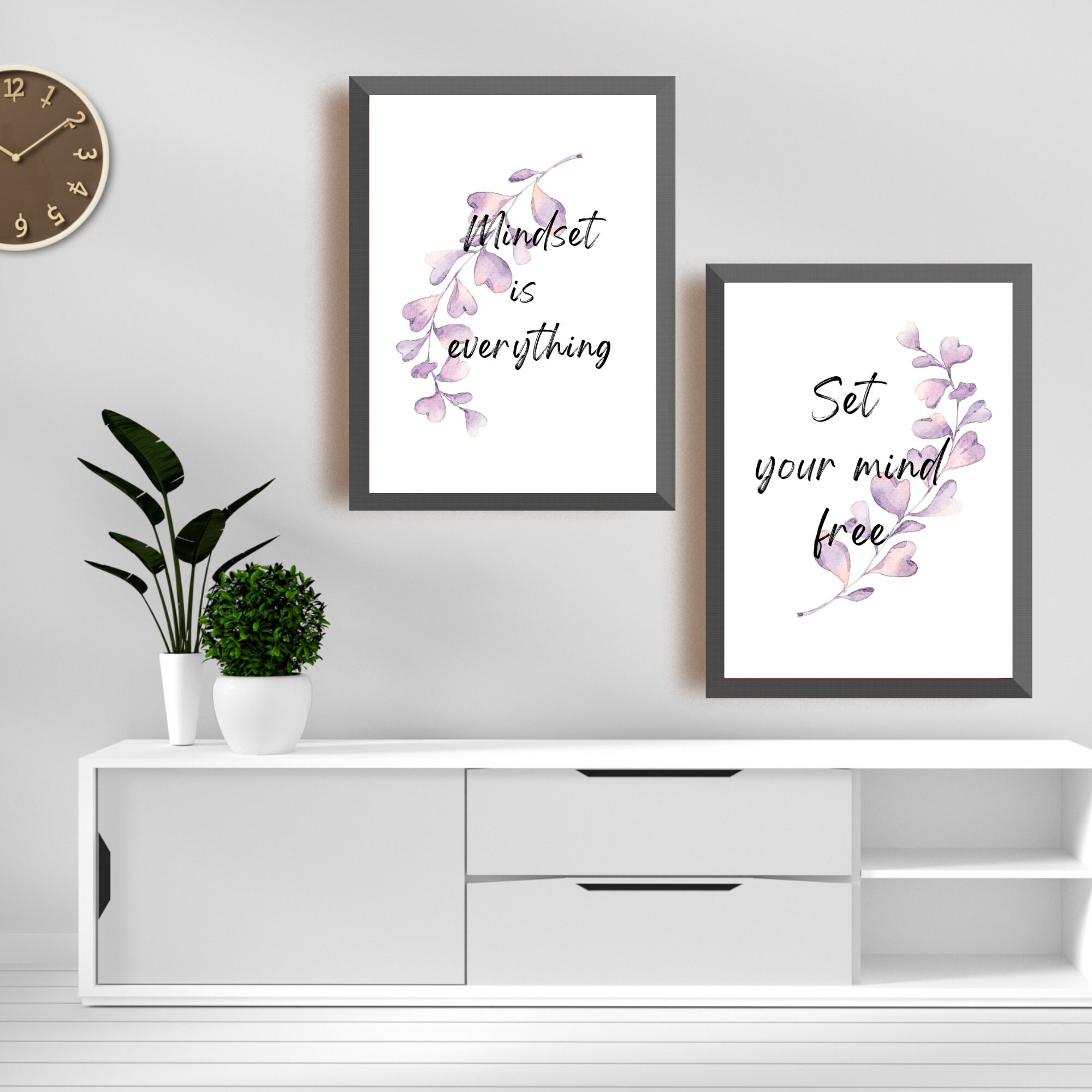 Motivational Quote Posters, Set of 2 Printables - Etsy