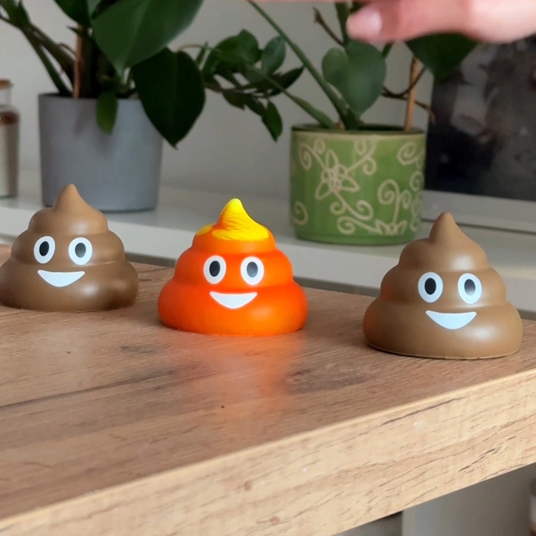 Color Changing Poop Emoji Stress Ball Anti-stress and Sensory Toy - Etsy